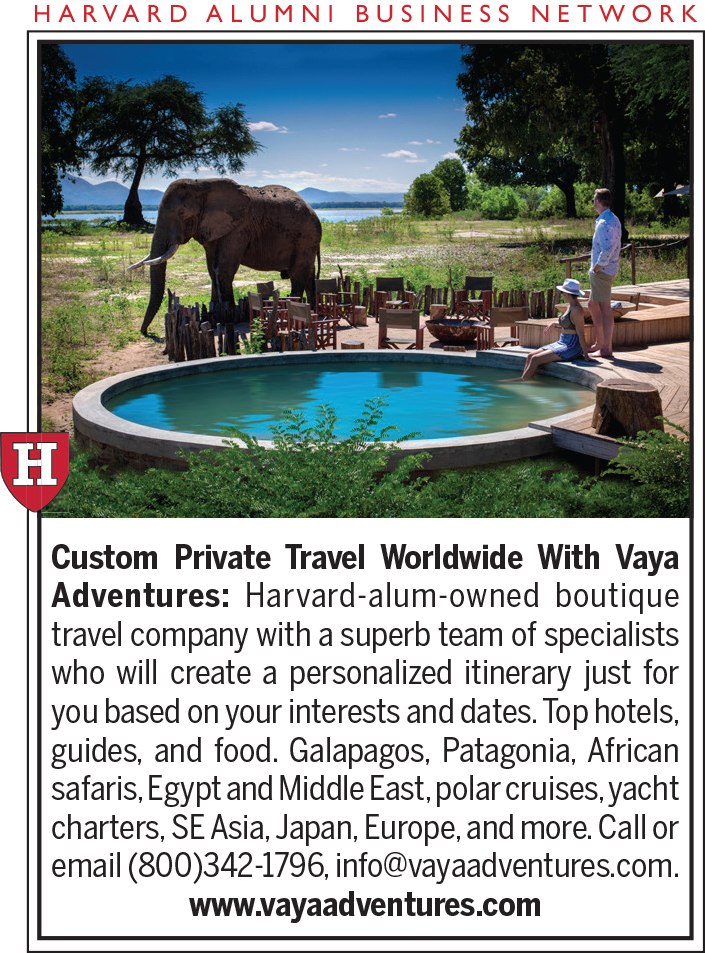 Vacation Rentals & Travel | Harvard Magazine