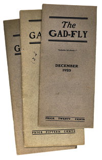 January-February '98 Issue - College Pump: "The Gad-Fly"