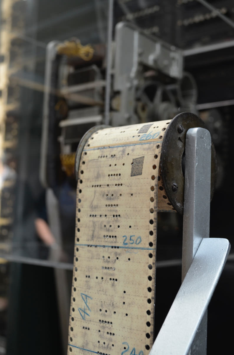 At Harvard, Howard Aiken's computing machine hums briefly back to life ...