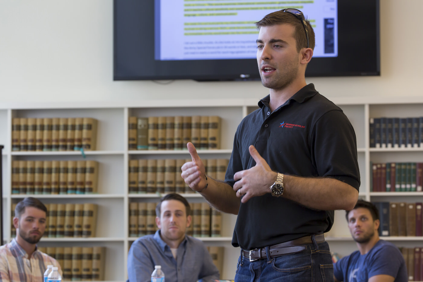 Academic Boot Camp at Harvard for Warrior-Scholars | Harvard Magazine