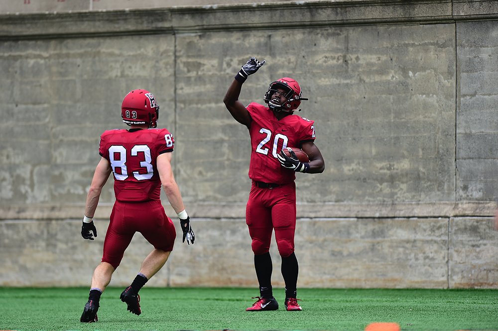Crimson Football 2018: Harvard 36, San Diego 14 | Harvard Magazine