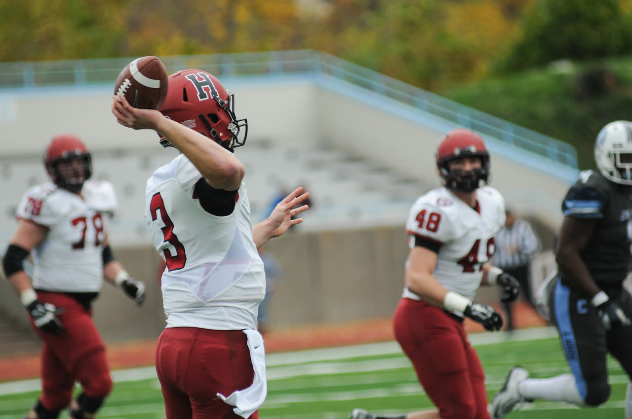 Against the improved Lions, Harvard manages an escape from New York, 24 ...