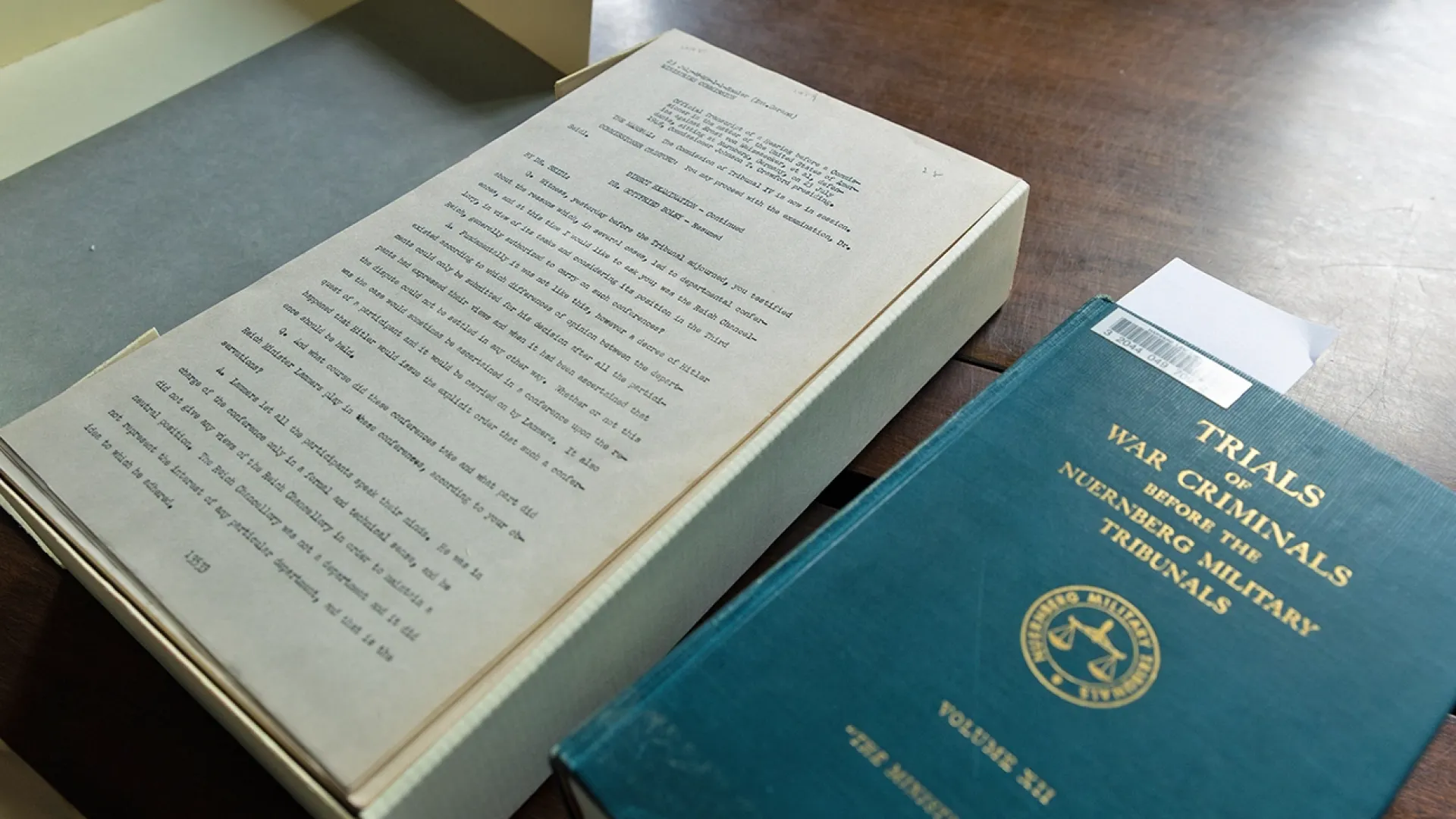 Harvard Law School Releases Digital Archive of Nuremberg Trials ...