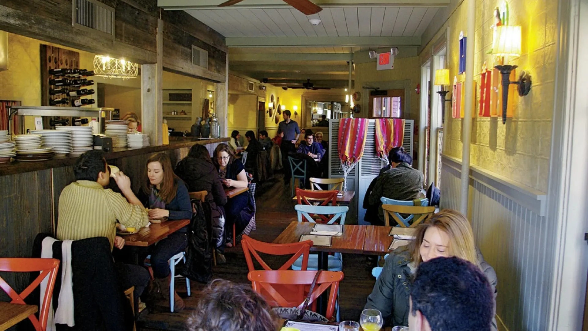 Harvard Square restaurants serve a diverse array of international foods ...