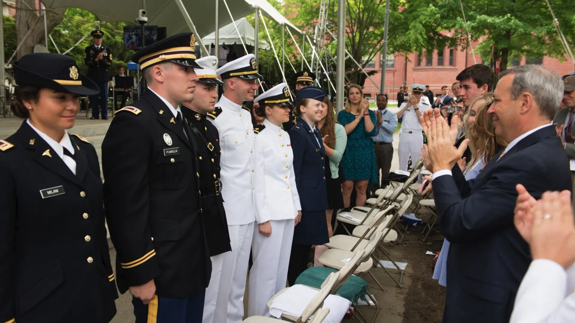 Harvard ROTC commissioning ceremony | Harvard Magazine