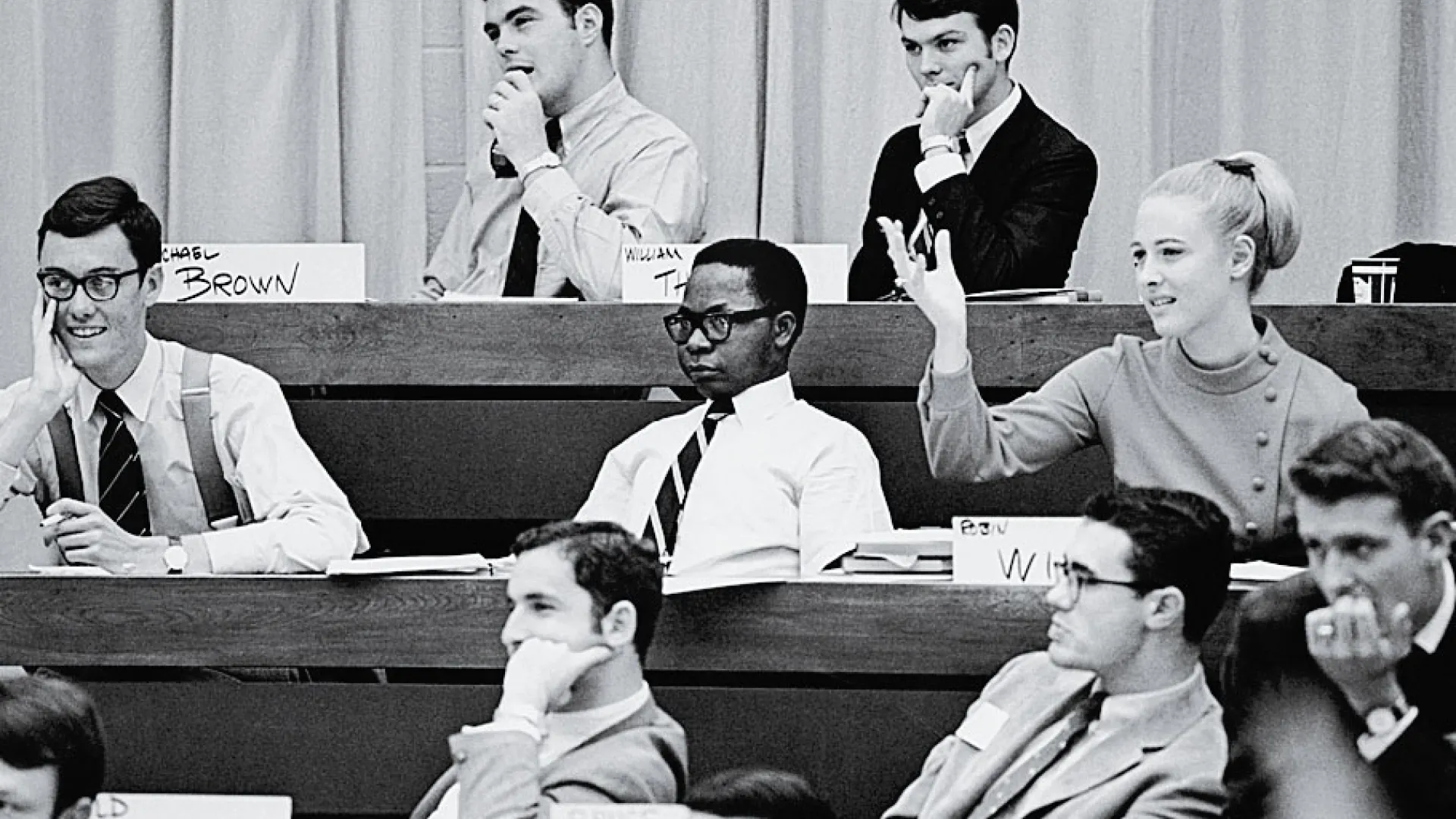Harvard Business School exhibit highlights its history of educating ...