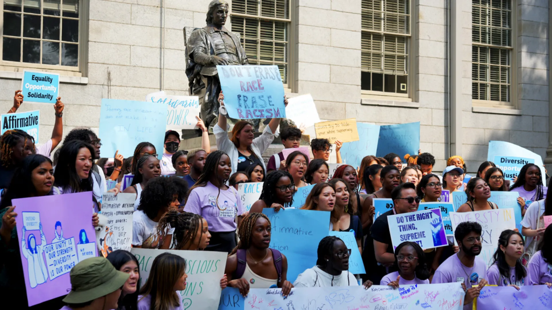 Harvard Students Protest Supreme Court Ruling | Harvard Magazine