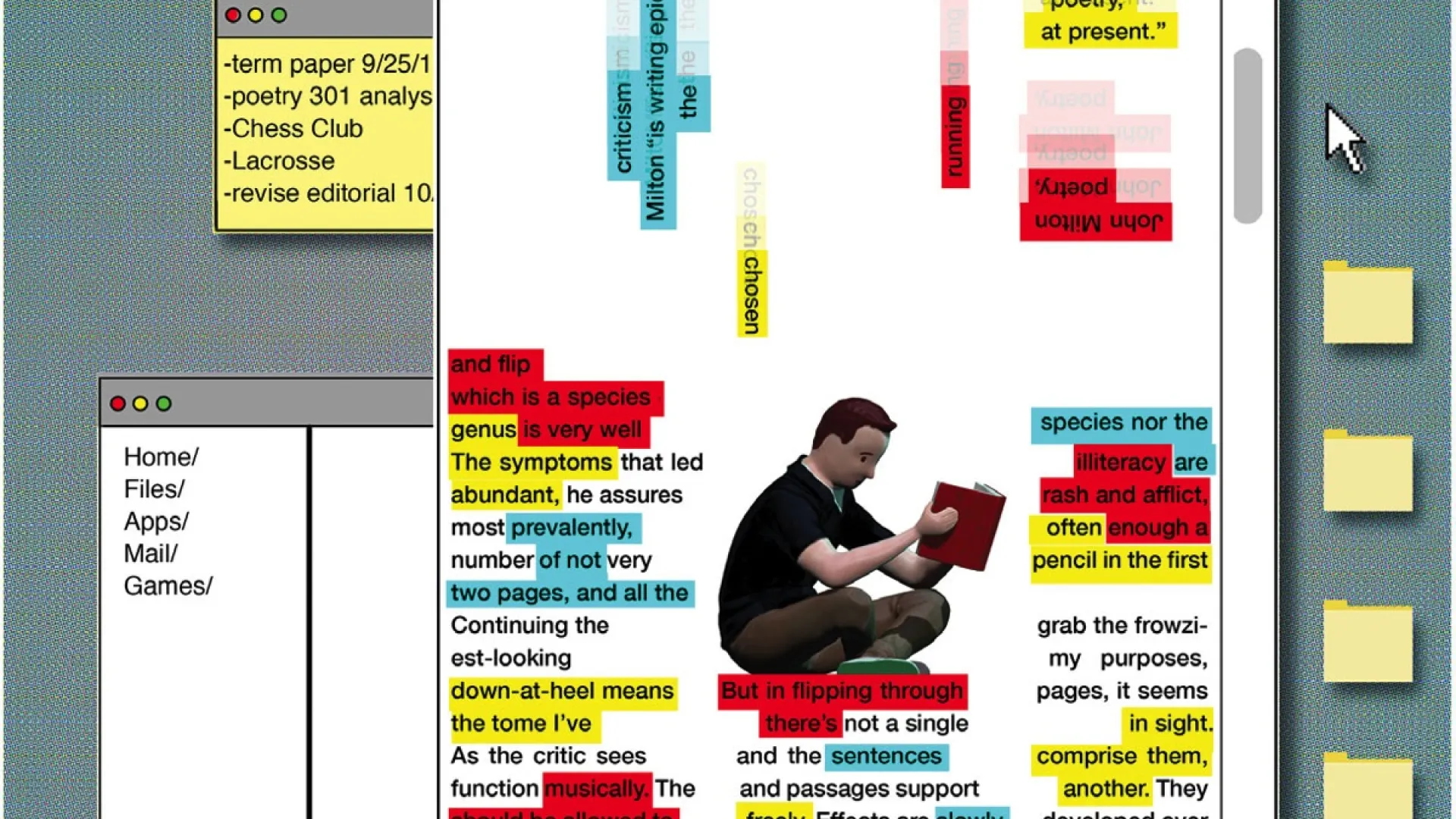 The Undergraduate contemplates books in a digital age | Harvard Magazine