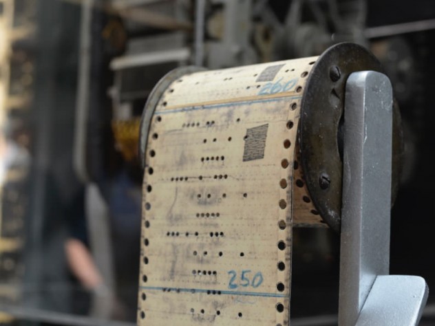 At Harvard, Howard Aiken's computing machine hums briefly back to life ...