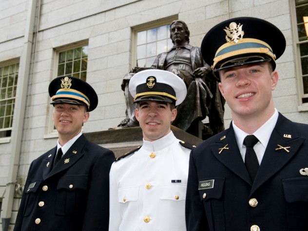 Harvard's first ROTC commissioning ceremony after "Don't Ask, Don't ...