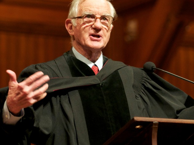 Phi Beta Kappa exercises 2012: Derek Bok on civics education; poet Kay ...