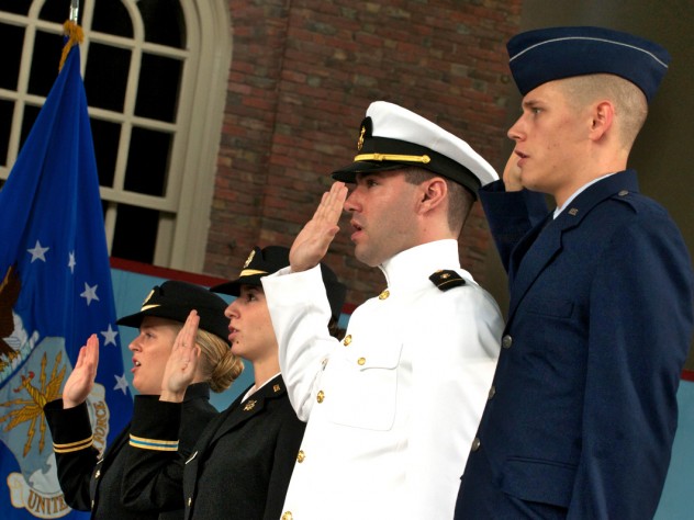 Harvard ROTC Commissioning 2012 | Harvard Magazine