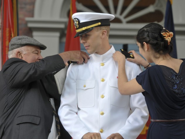 The 2014 Harvard ROTC commissioning ceremony | Harvard Magazine