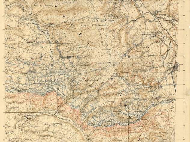 Trench Warfare Ww1 Map