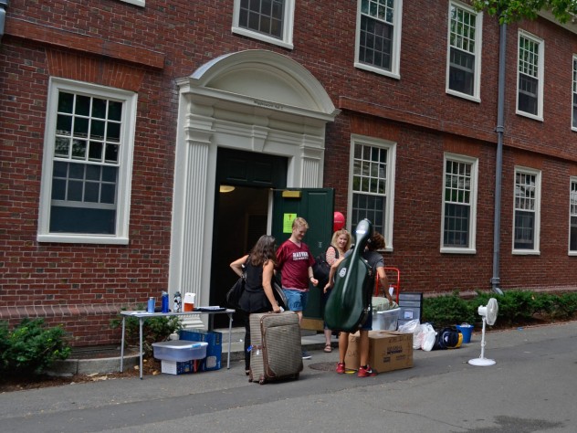 Move-in Day for Harvard first-years, from a sophomore adviser's ...