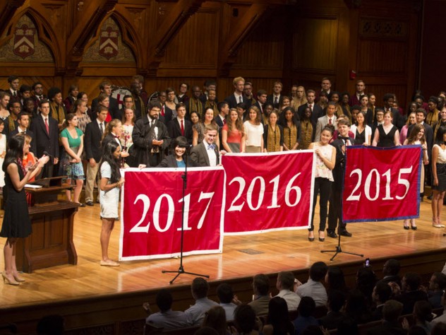 Harvard College's 2013 Freshman Convocation | Harvard Magazine