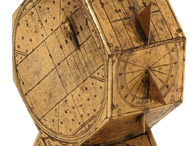 Photographs of early modern printed-paper sundials | Harvard Magazine