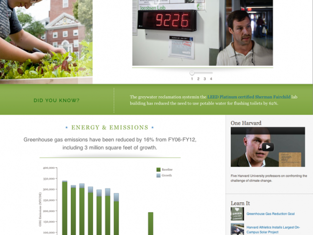 Harvard releases first University-wide Sustainability Impact Report ...