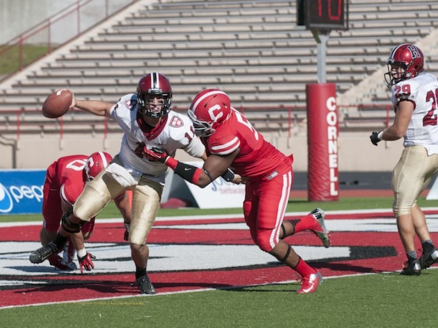 October 12, 2013: Harvard 34, Cornell 24 | Harvard Magazine