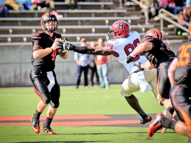 Harvard defeats Princeton, 49-7 | Harvard Magazine