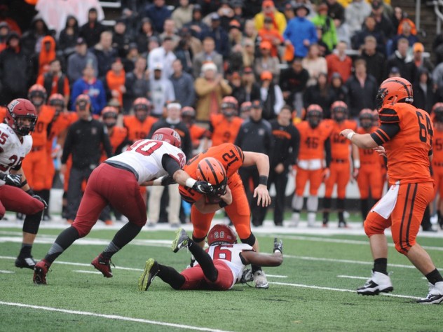 Crimson Football 2016: Harvard 23, Princeton 20 (OT) | Harvard Magazine