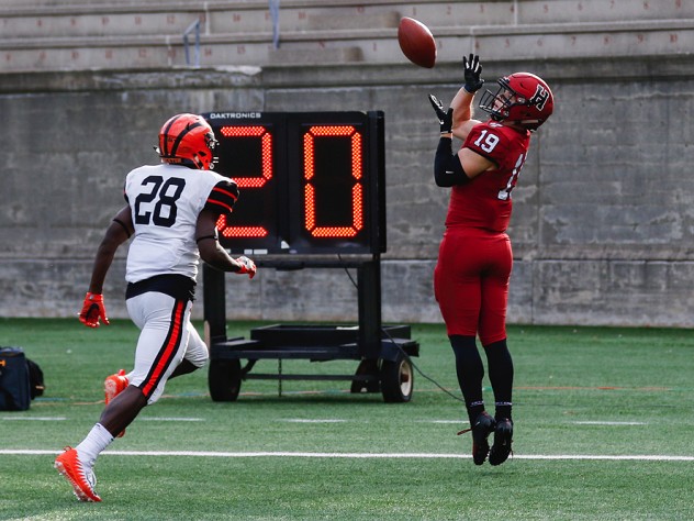 Crimson Football 2018: Harvard 21, Princeton 29 | Harvard Magazine