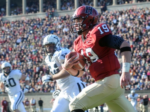 November 17, 2012: Harvard 34, Yale 24 | Harvard Magazine